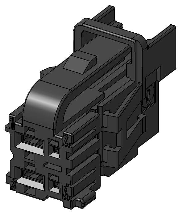 MAK 2.8 MSK 0.63 HOUSING 4WAY - E21289600 | Lear e-Catalog